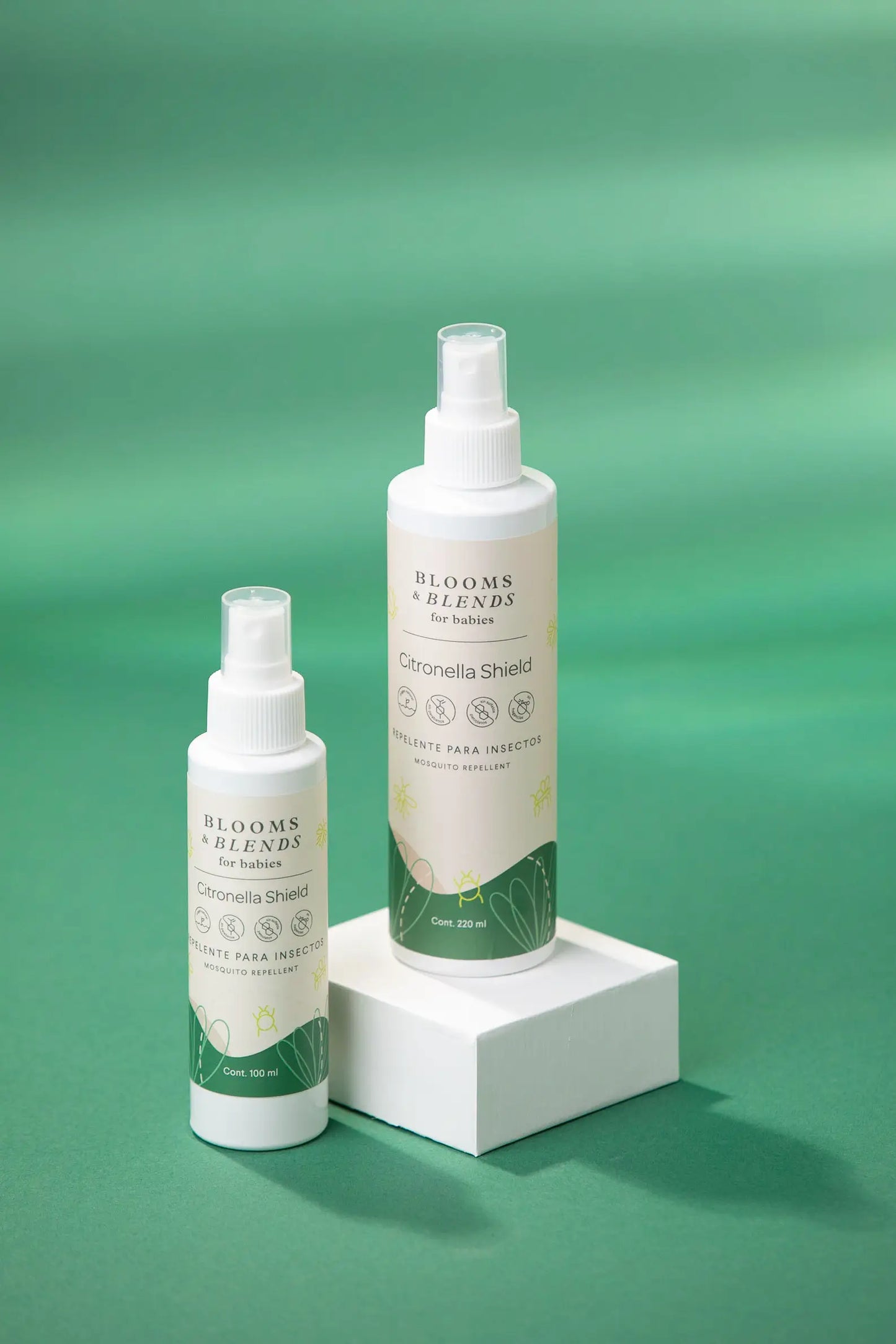 MINI CITRONELLA SHIELD - Repelente en spray – Blooms & Blends